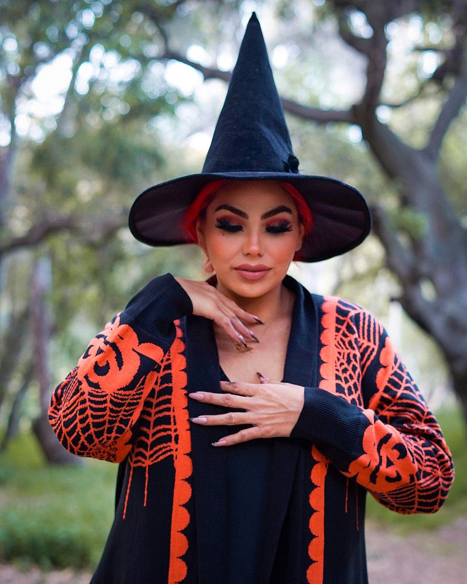 Mexiween Cardigan – Backstitch Bruja