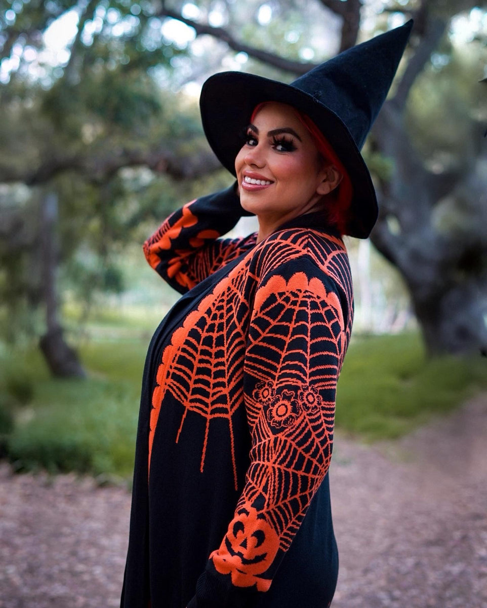 Mexiween Cardigan – Backstitch Bruja