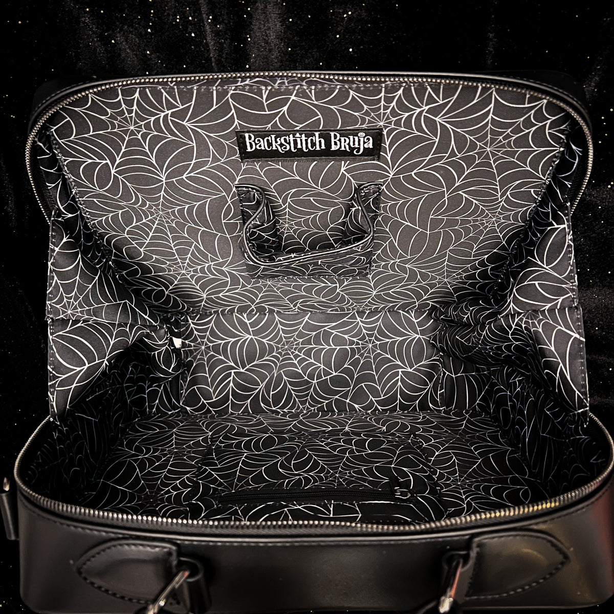 Fantasmaween Papel Picado bag l – Backstitch Bruja