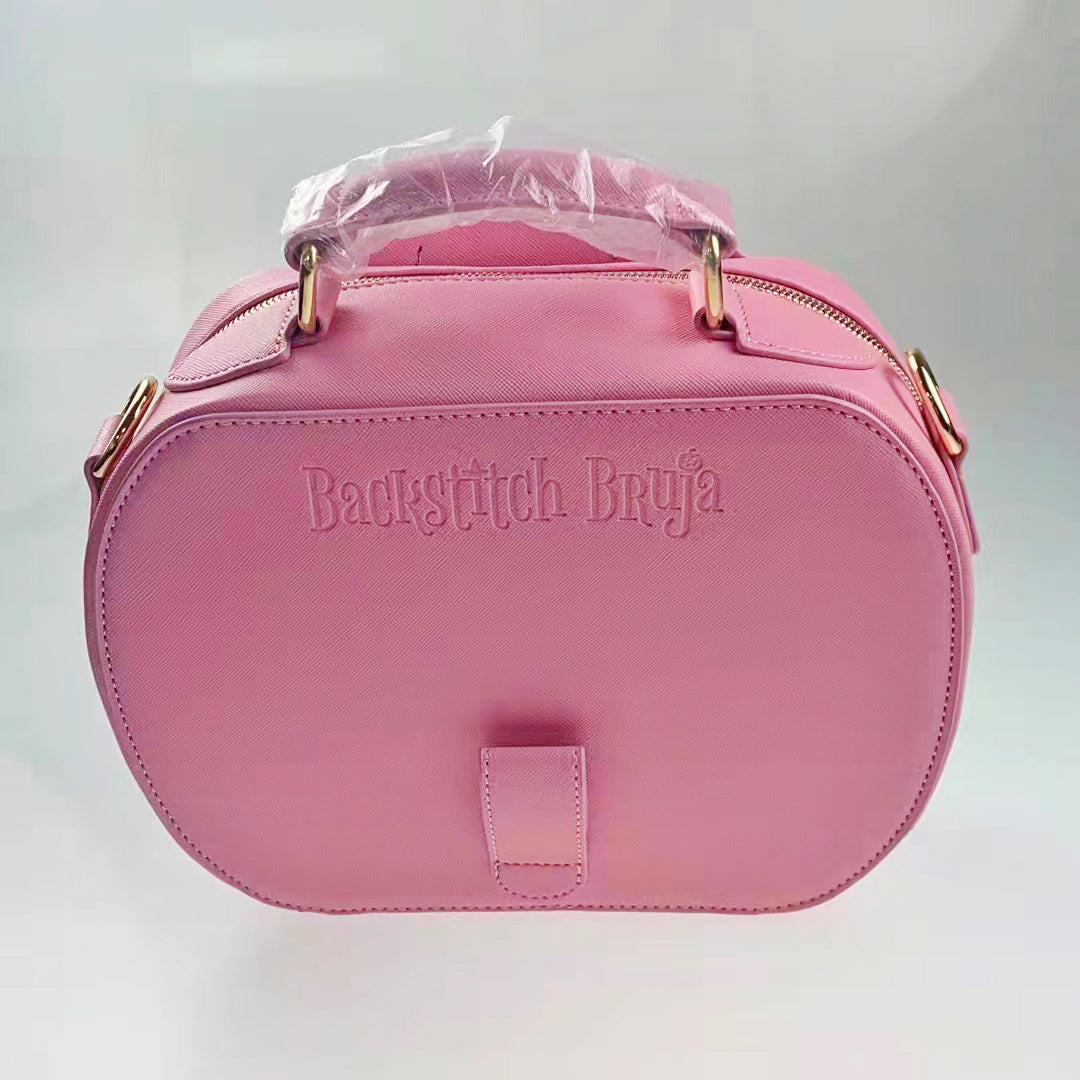 Pink Springoween bag – Backstitch Bruja